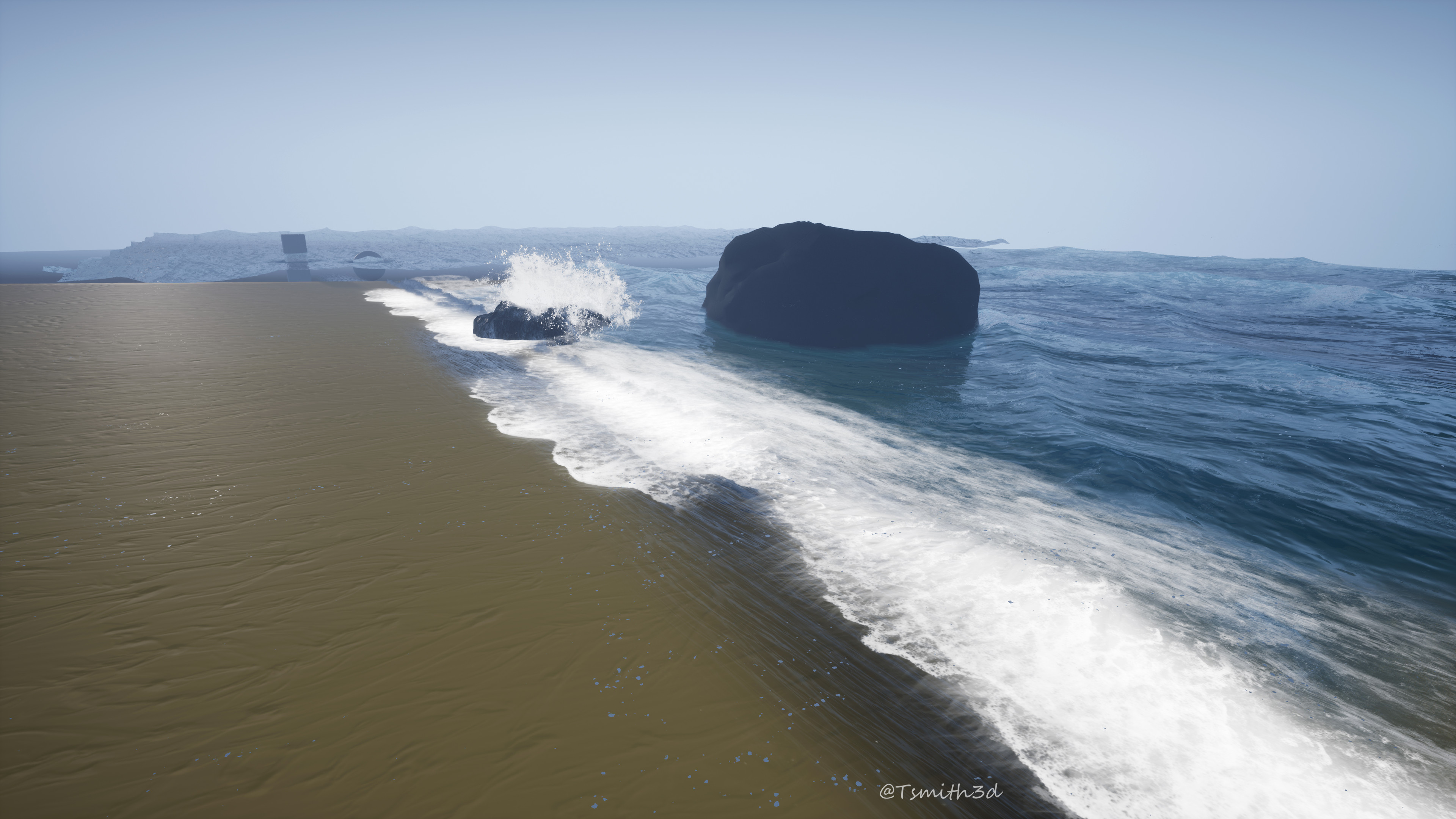 Tyler Smith - Tutorial Series Creating a Realistic Ocean in UE4 Renders