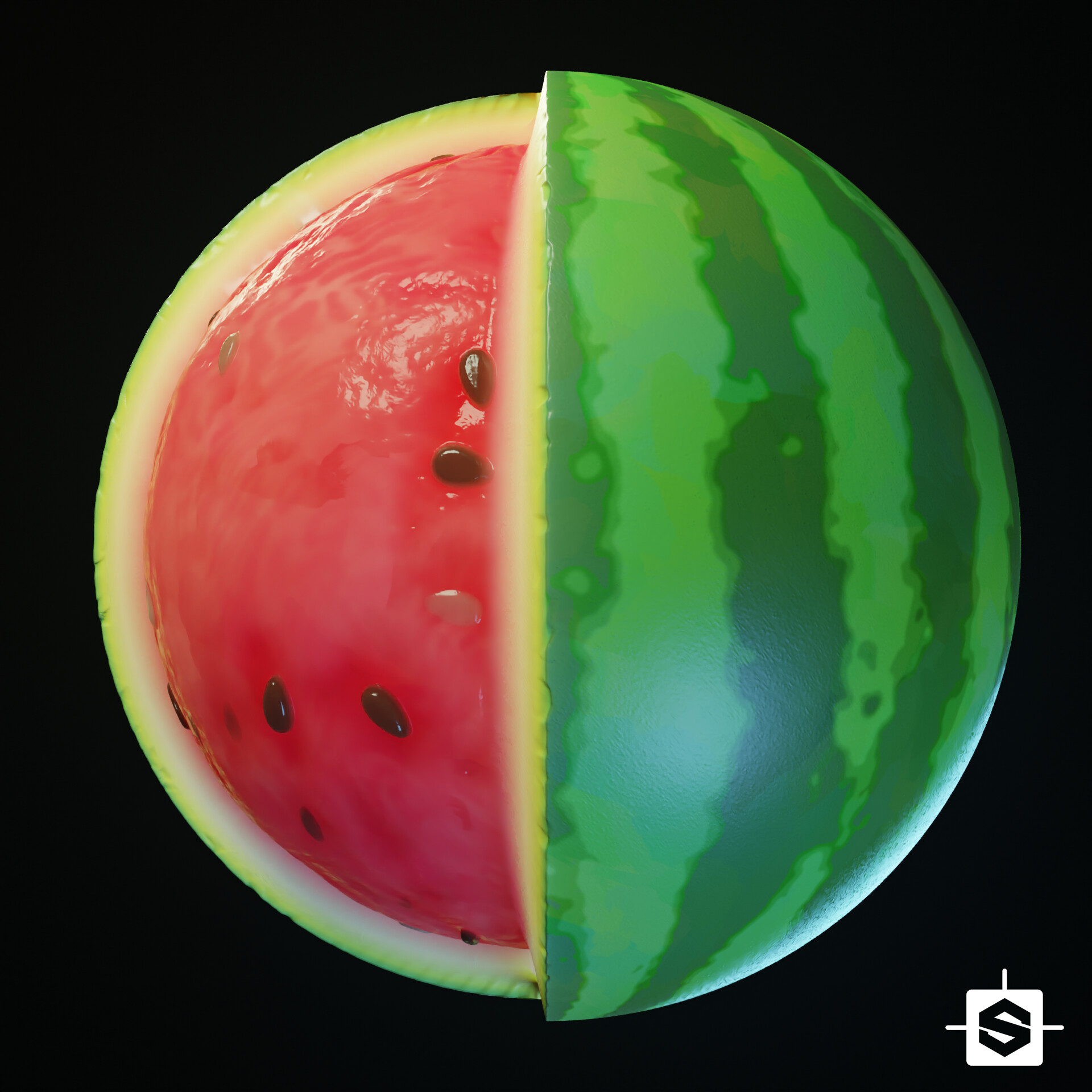 ArtStation - Nodevember 2020 - Day 3: Fruit