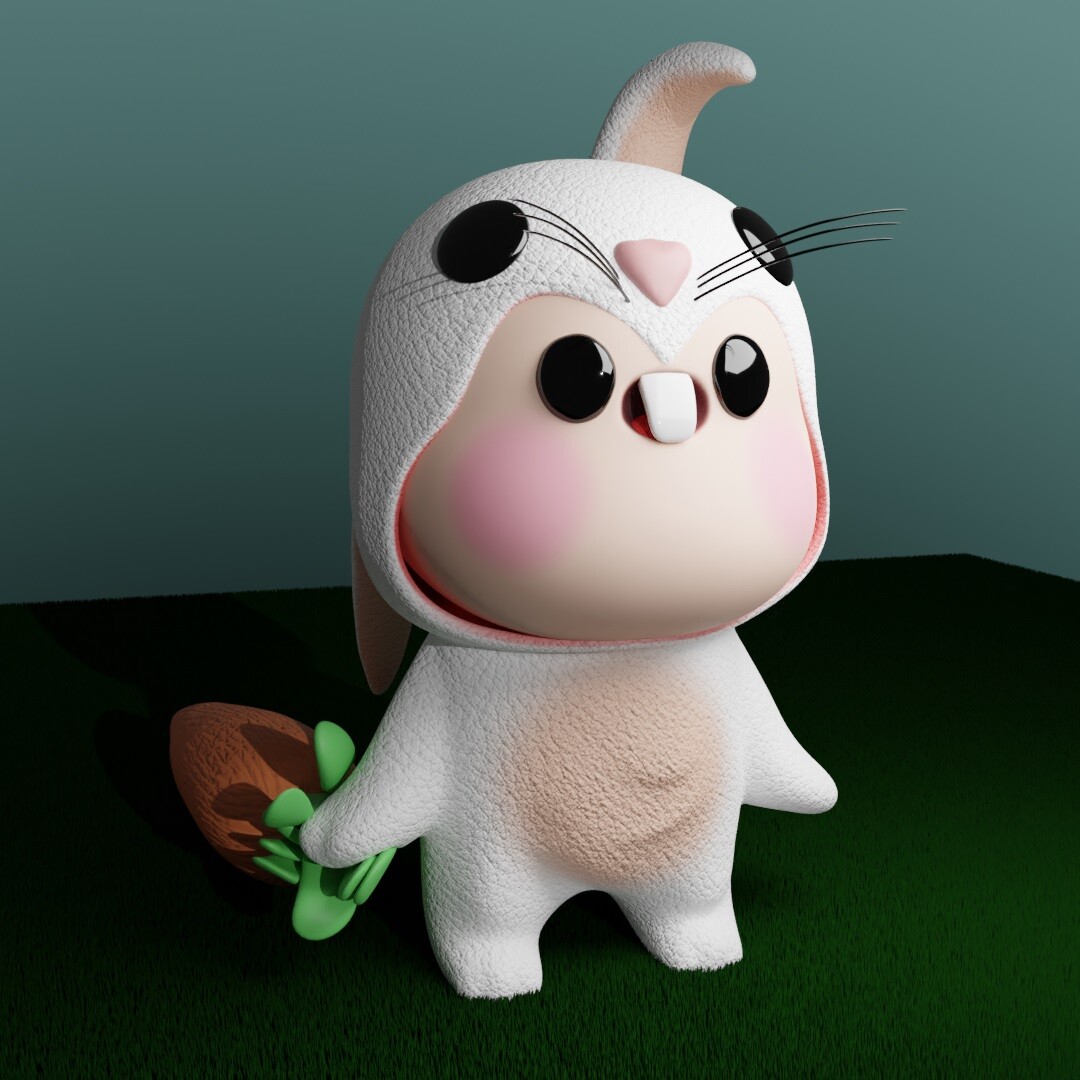 ArtStation - CONEJO KAWAII