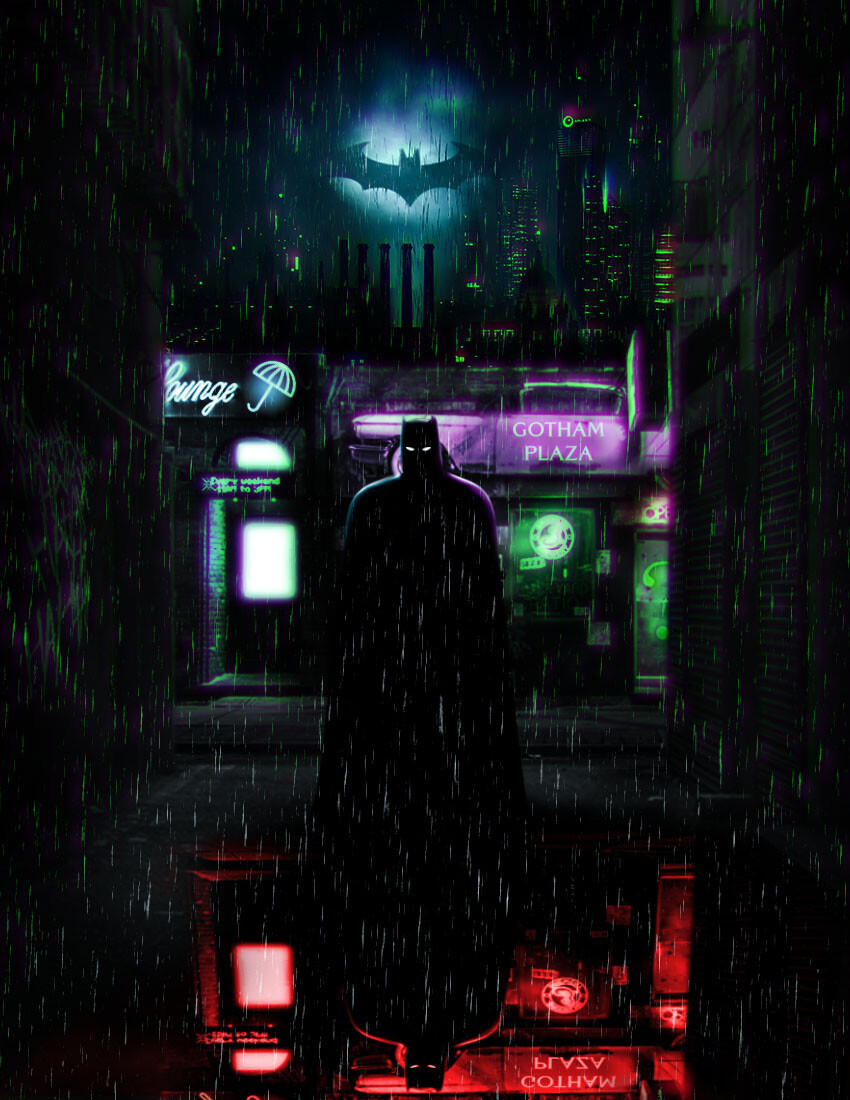 ArtStation - Batman Alleyway