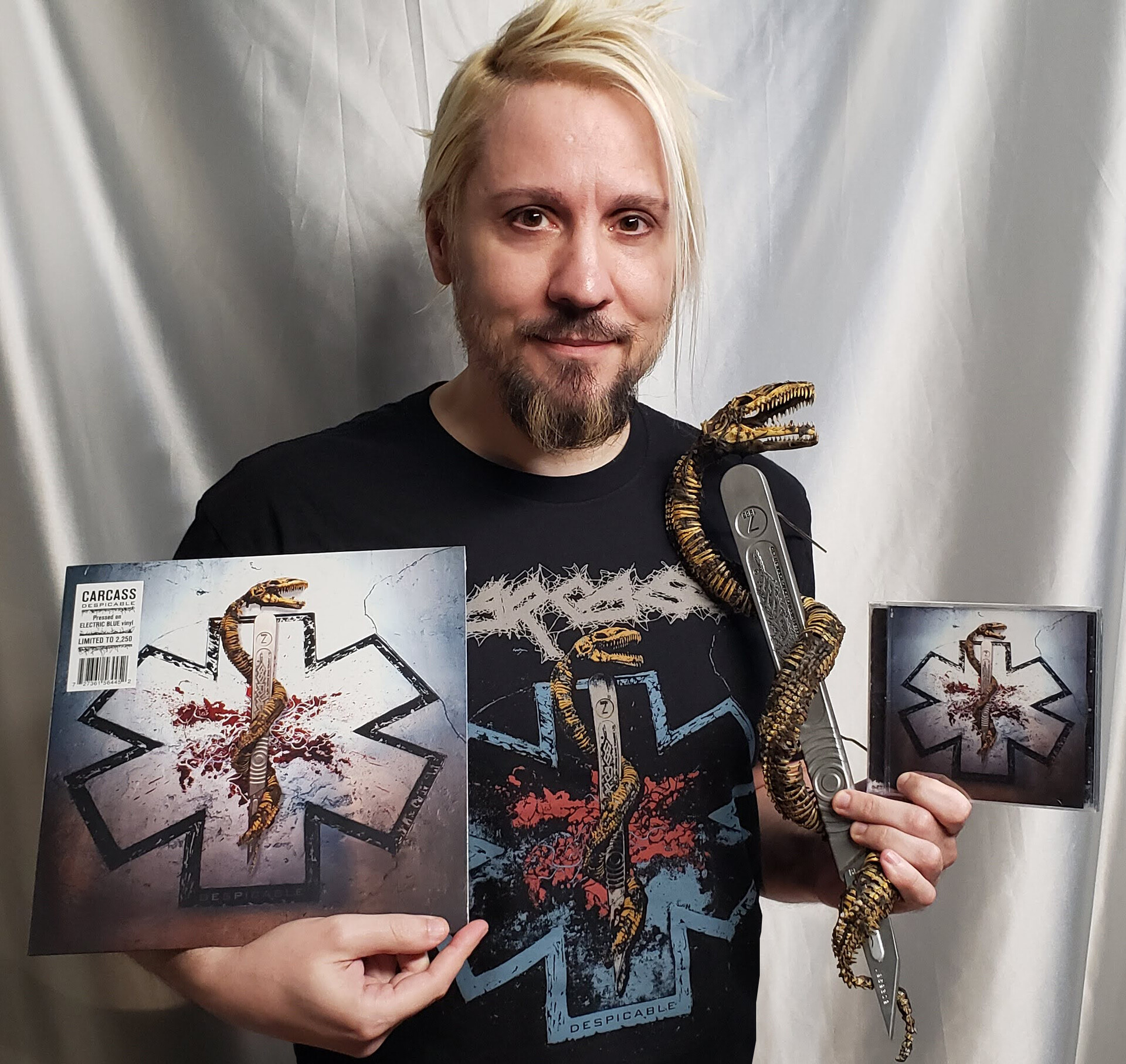 Josh Foreman - Carcass 'Despicable' Album Cover
