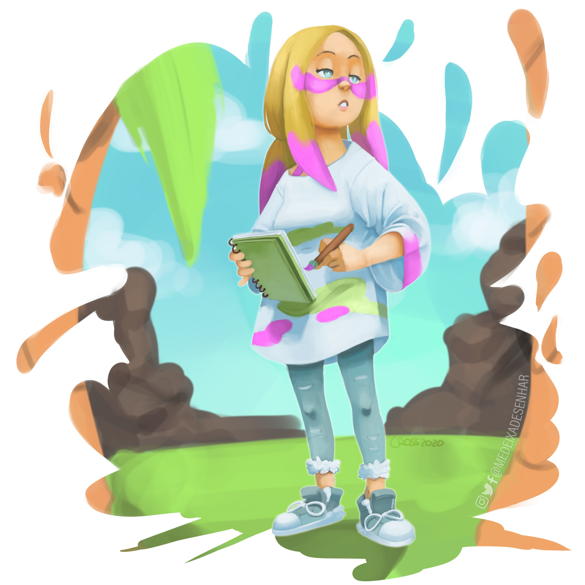 ArtStation - Pokémon Collab - Mina