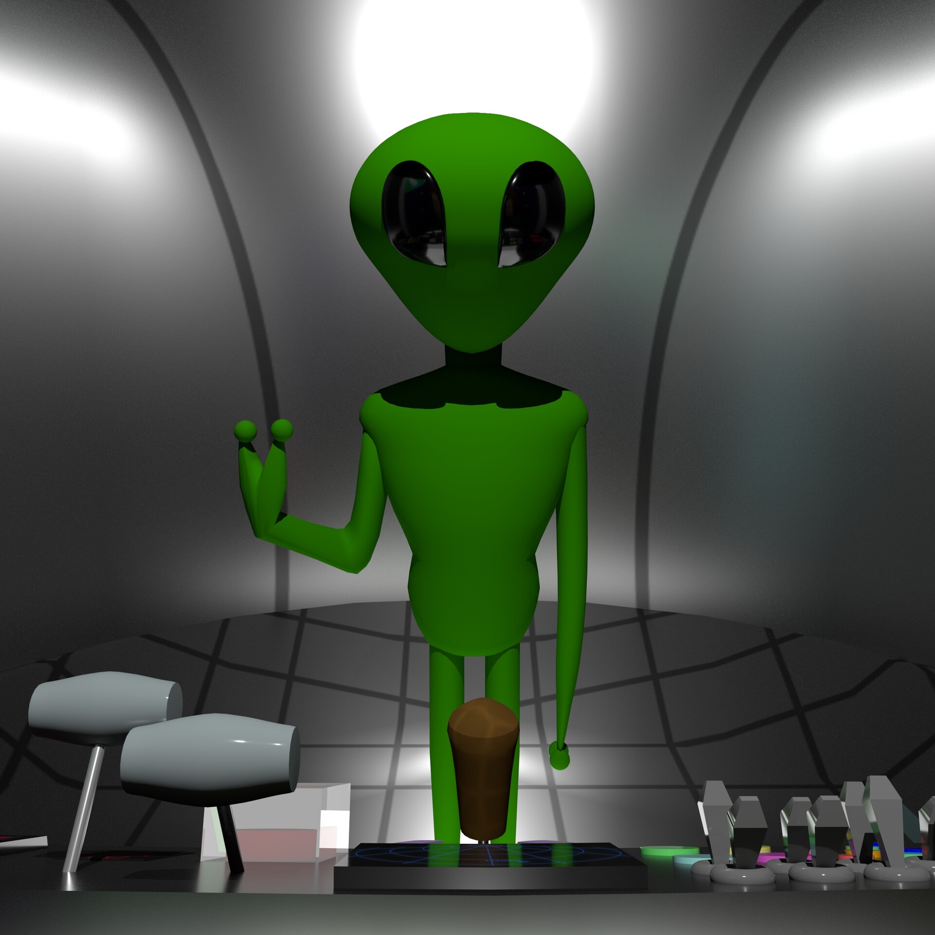 ArtStation - Alien Coming to Earth