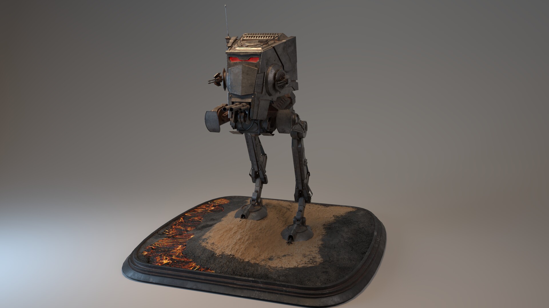 ArtStation - AT-ST Commander Type