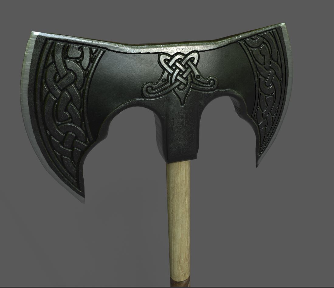 Giant Battle Axe