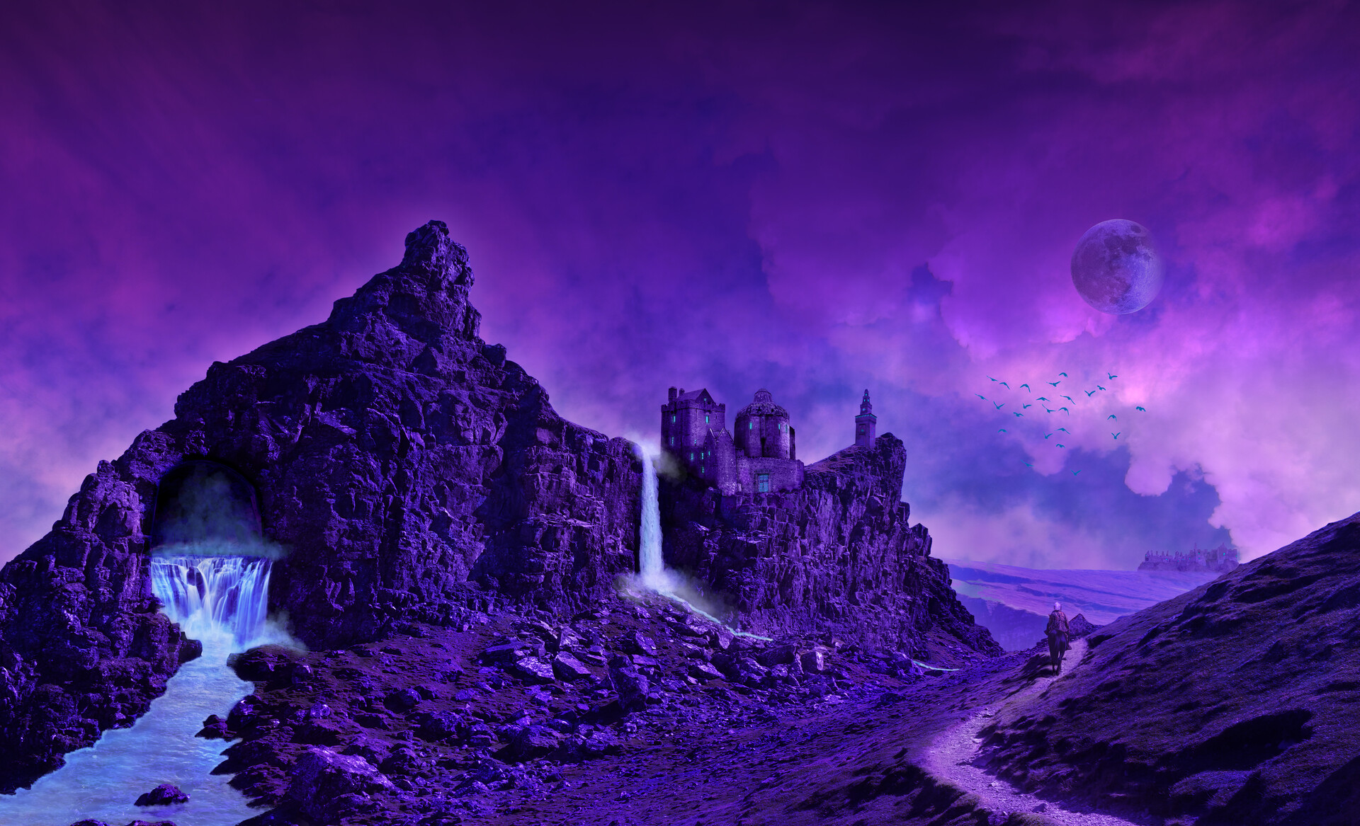 ArtStation - Moon Castle