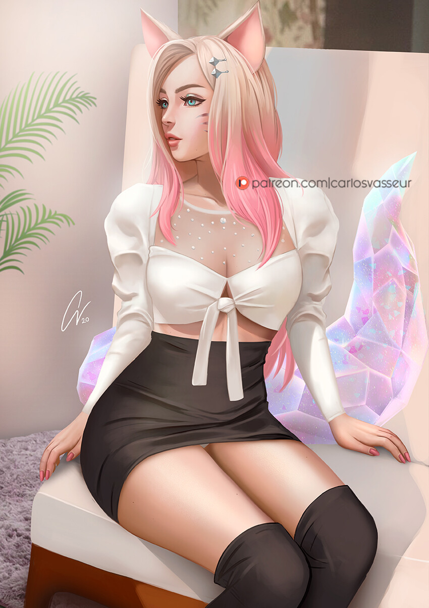 ArtStation - Ahri K/DA