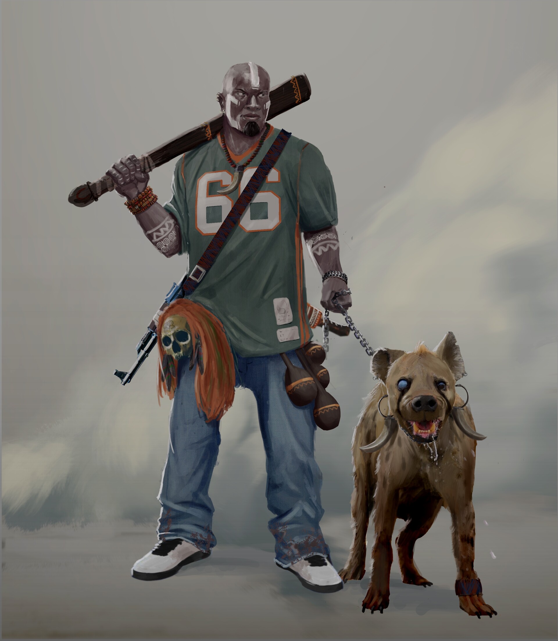 ArtStation - Gang member character design