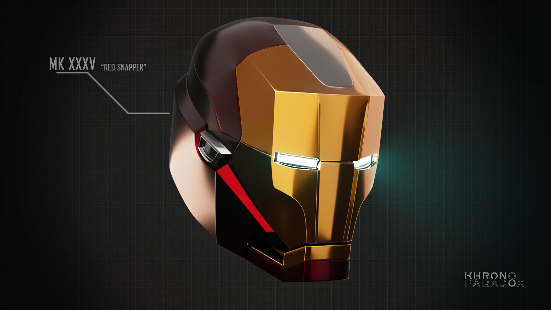 Iron Man Mark 35 Red Snapper