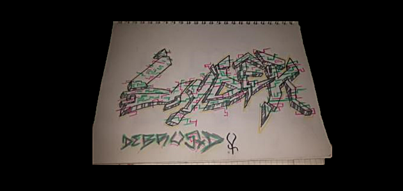 how to draw graffiti drew