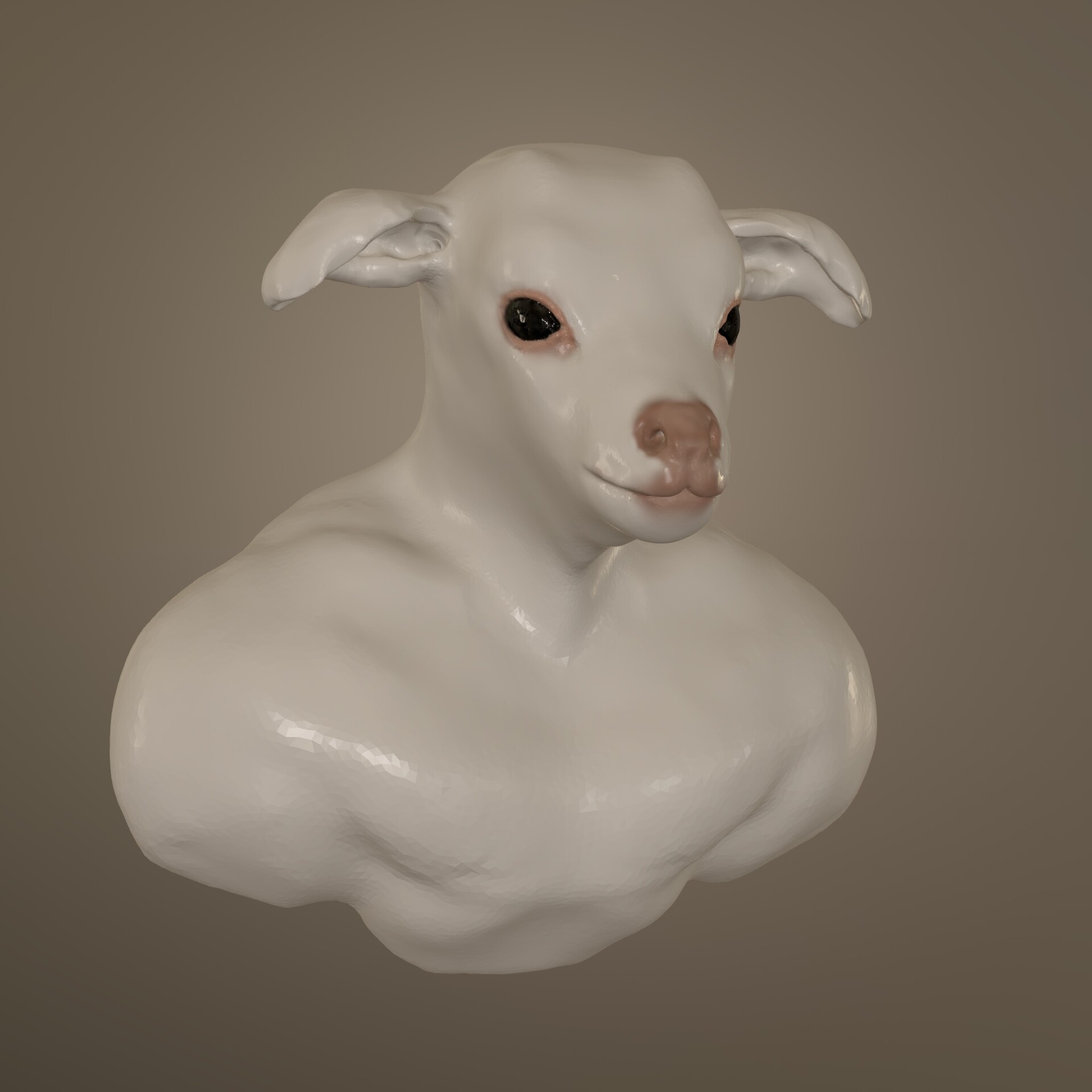 ArtStation - Goatling to be strong one day