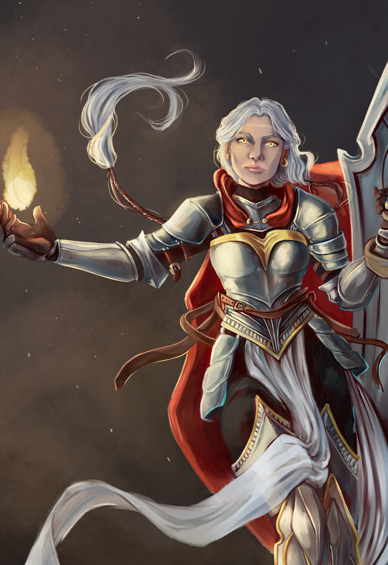 Artwork Of Aasimar Paladin
