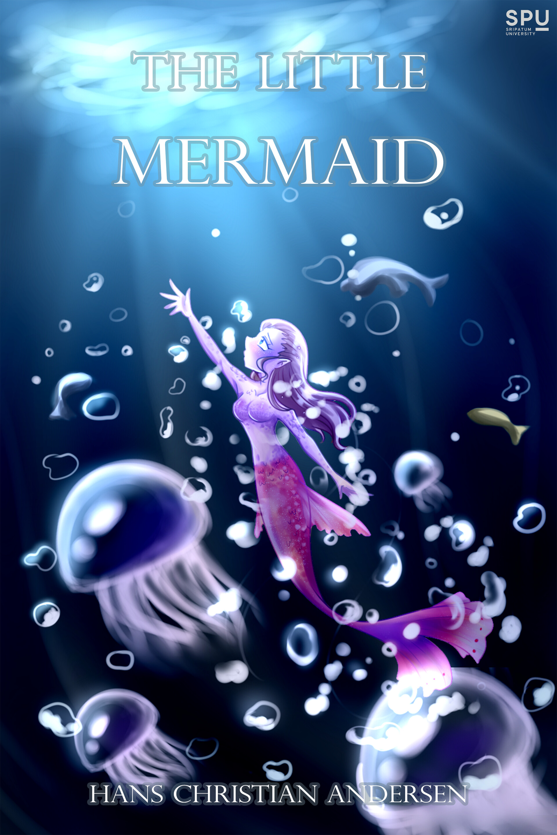 ArtStation - Fiction cover the little mermaid