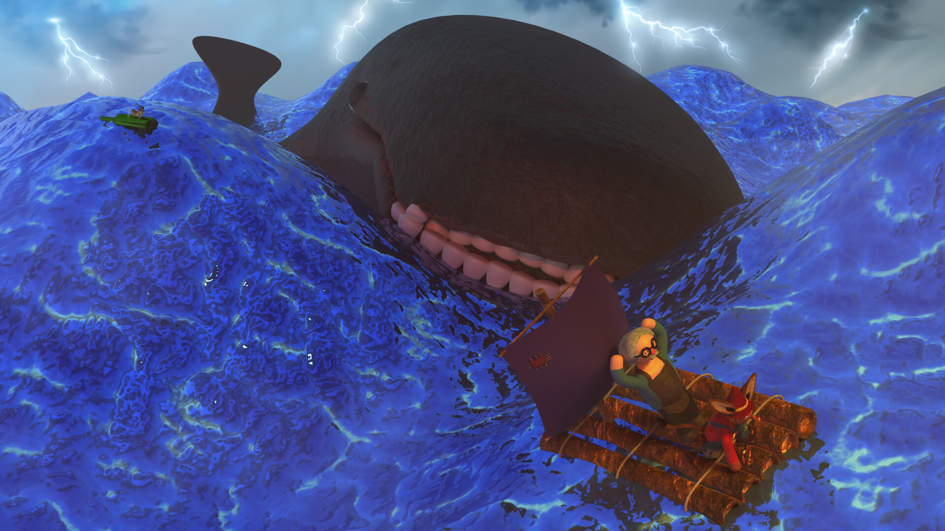 The Adventures Of Pinocchio Whale