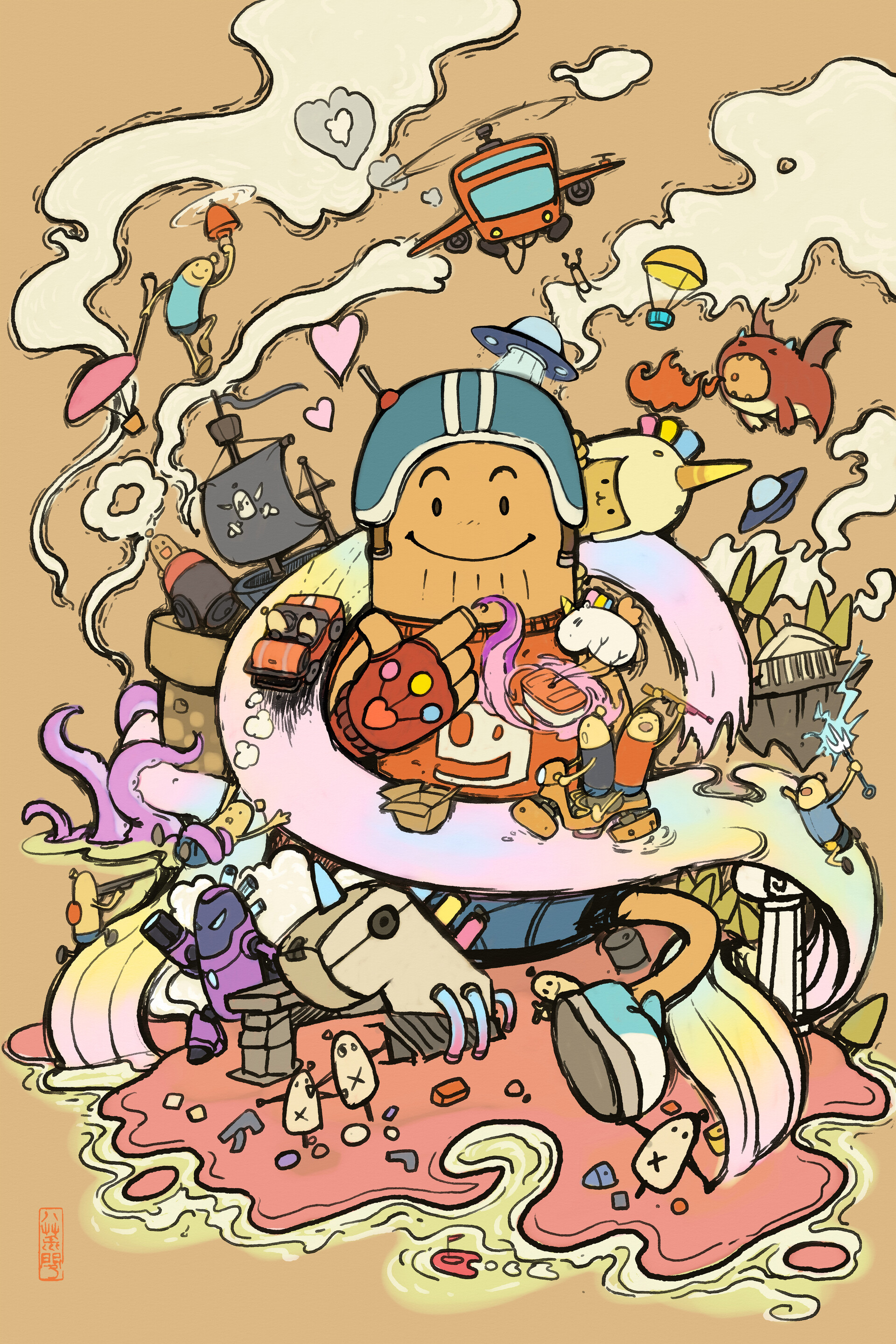 ArtStation - SAUSAGE MAN香肠派对