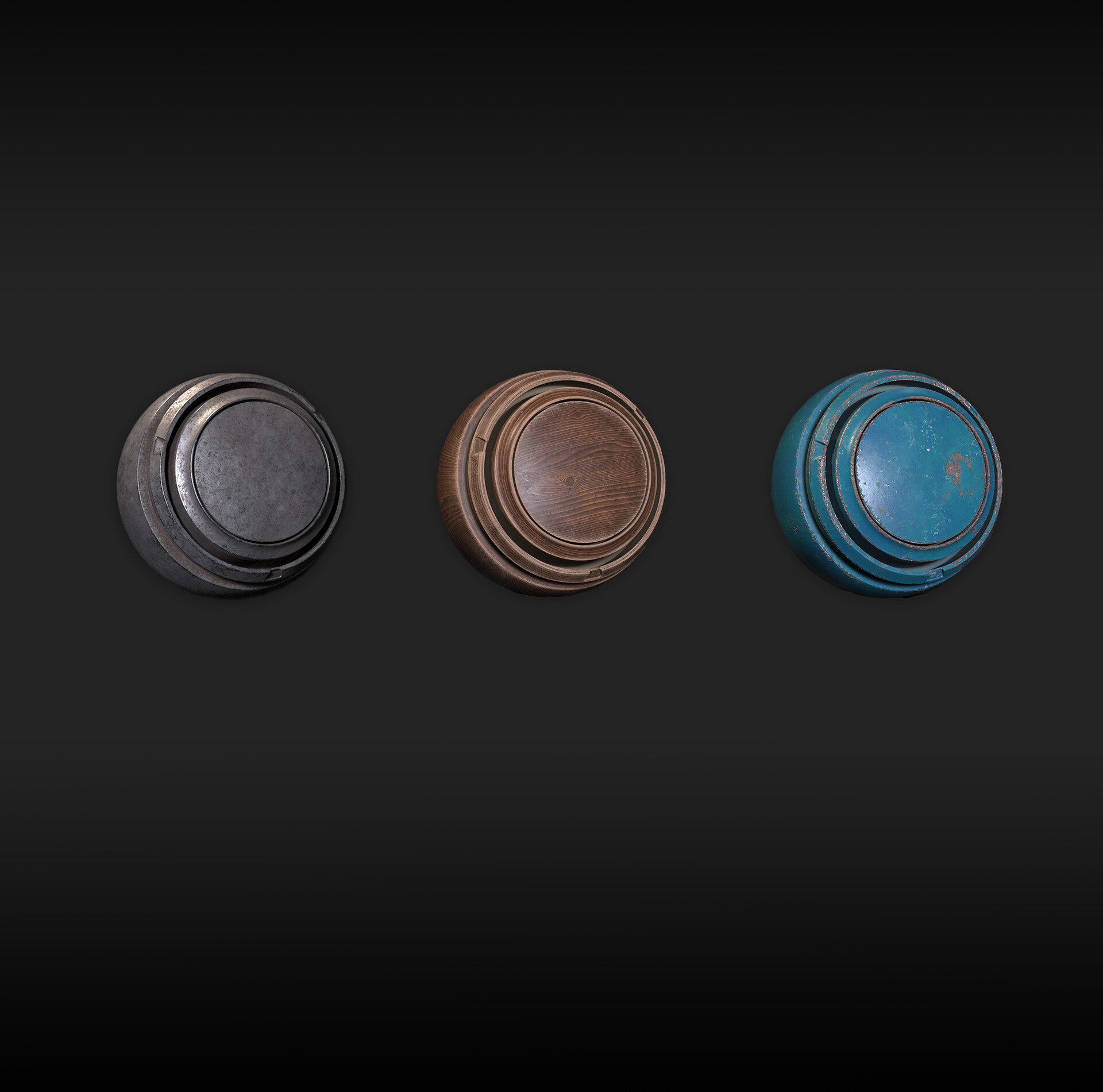 ArtStation - material exercises