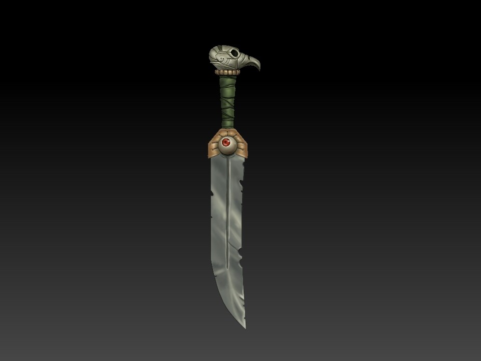 ArtStation - Fantasy Sword