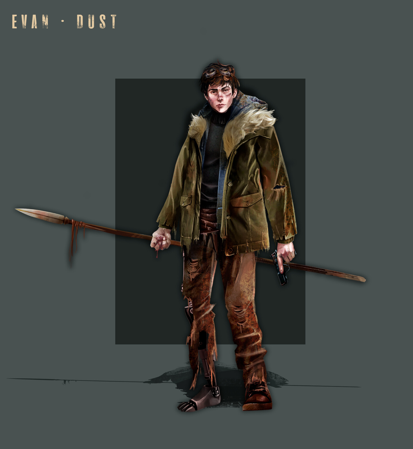 ArtStation - Evan · Dust - Character Design