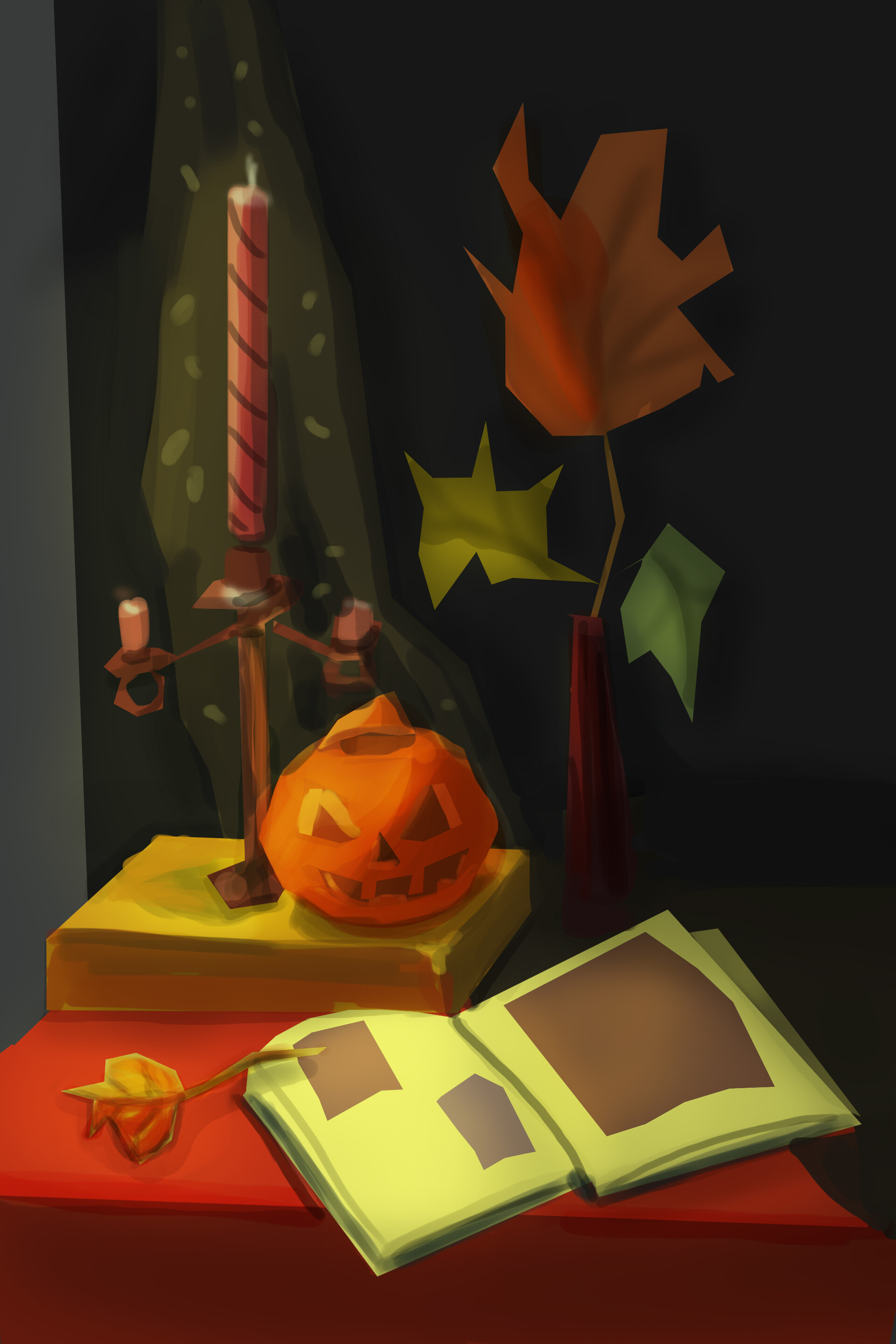ArtStation - Spooky halloween