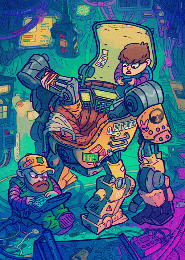 ArtStation - Cyber max