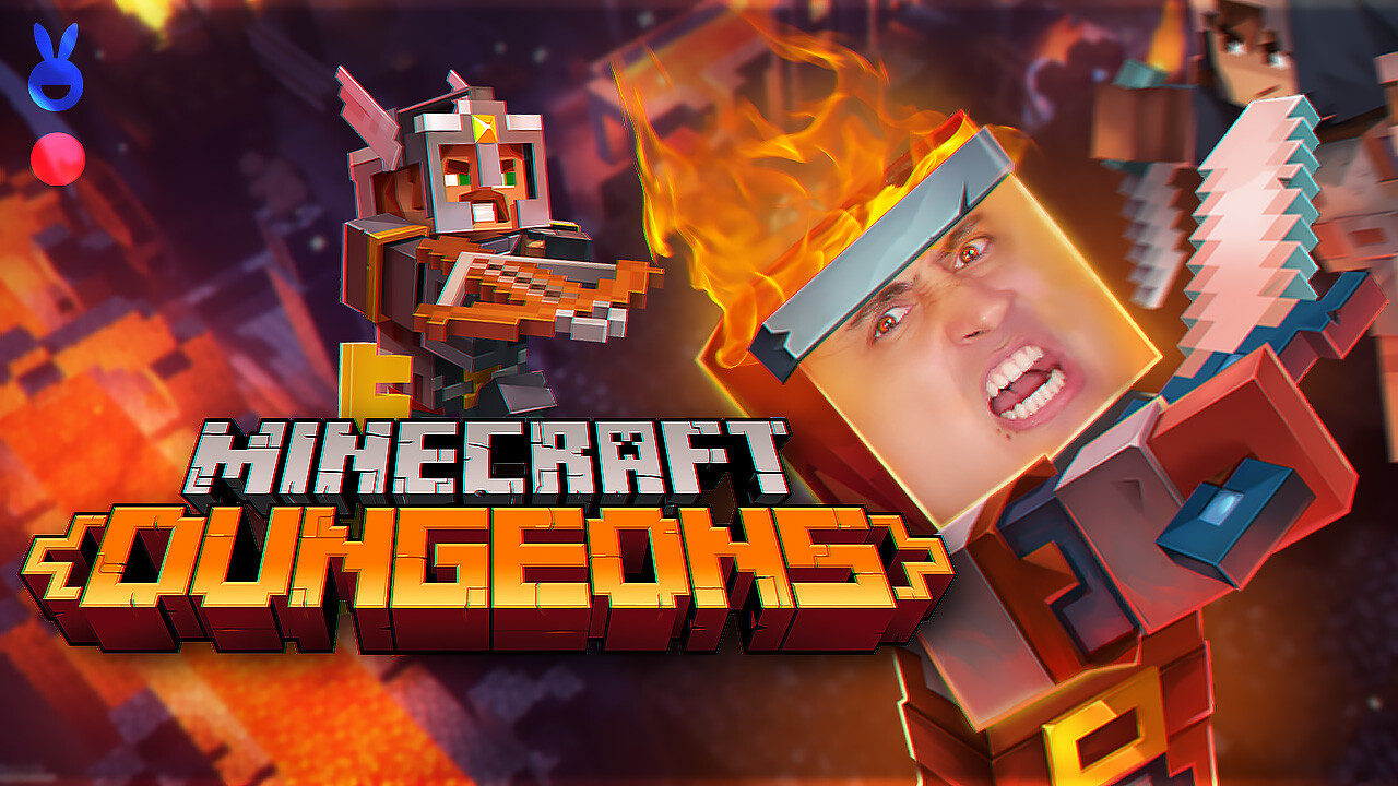 ArtStation - Thumbnail Minicraft Dungeons Gameplay