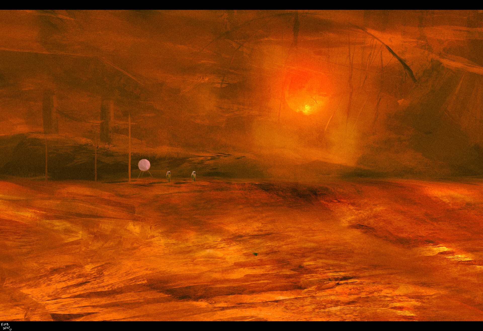 ArtStation - A Bleeding Sun