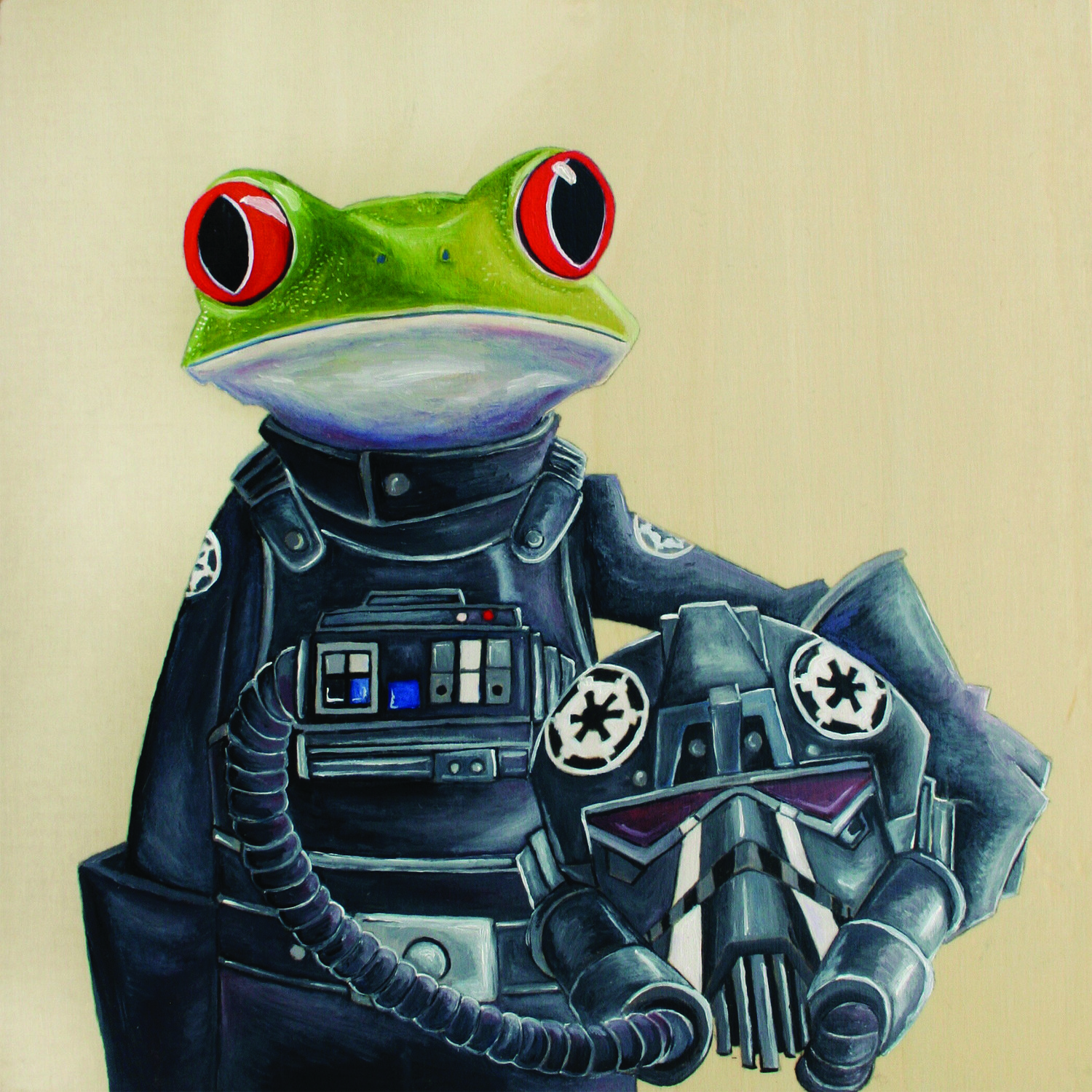 ArtStation - Tie Pilot Frog