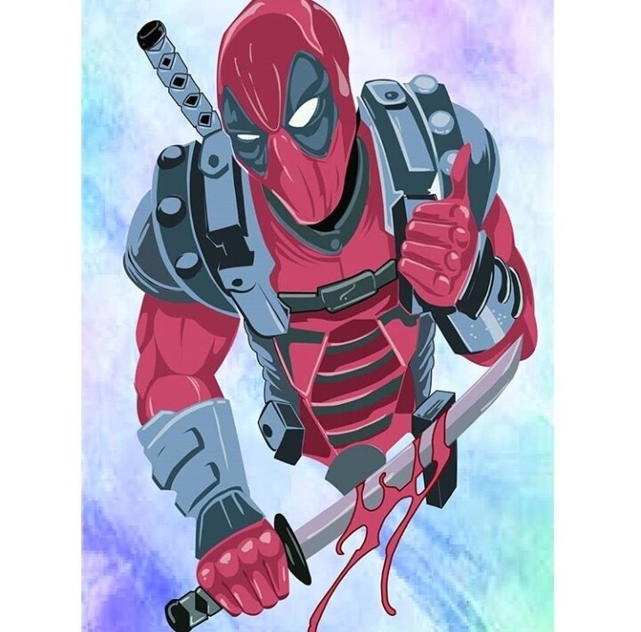 ArtStation - Deadpool portrait