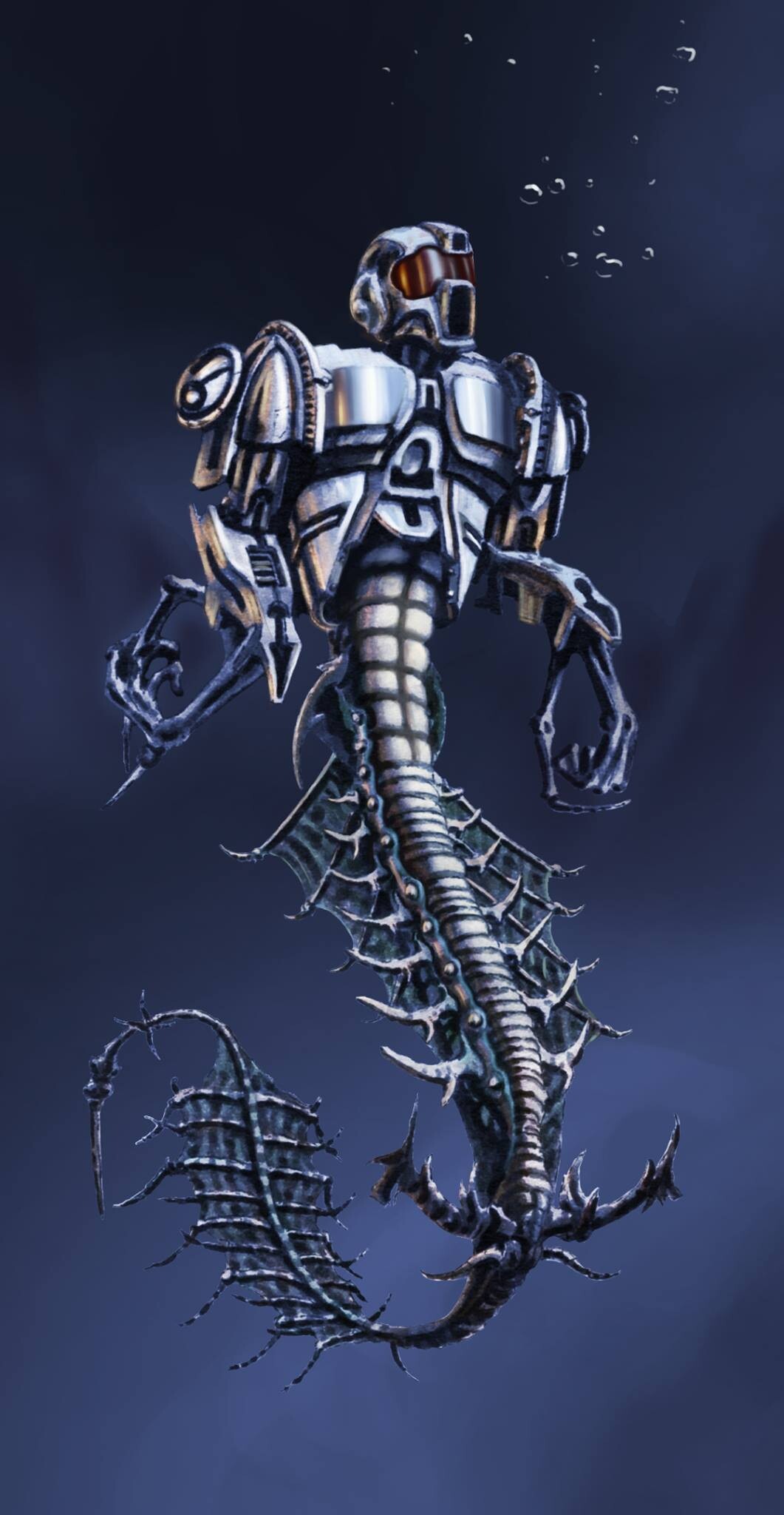 ArtStation - Underwater robo-monster