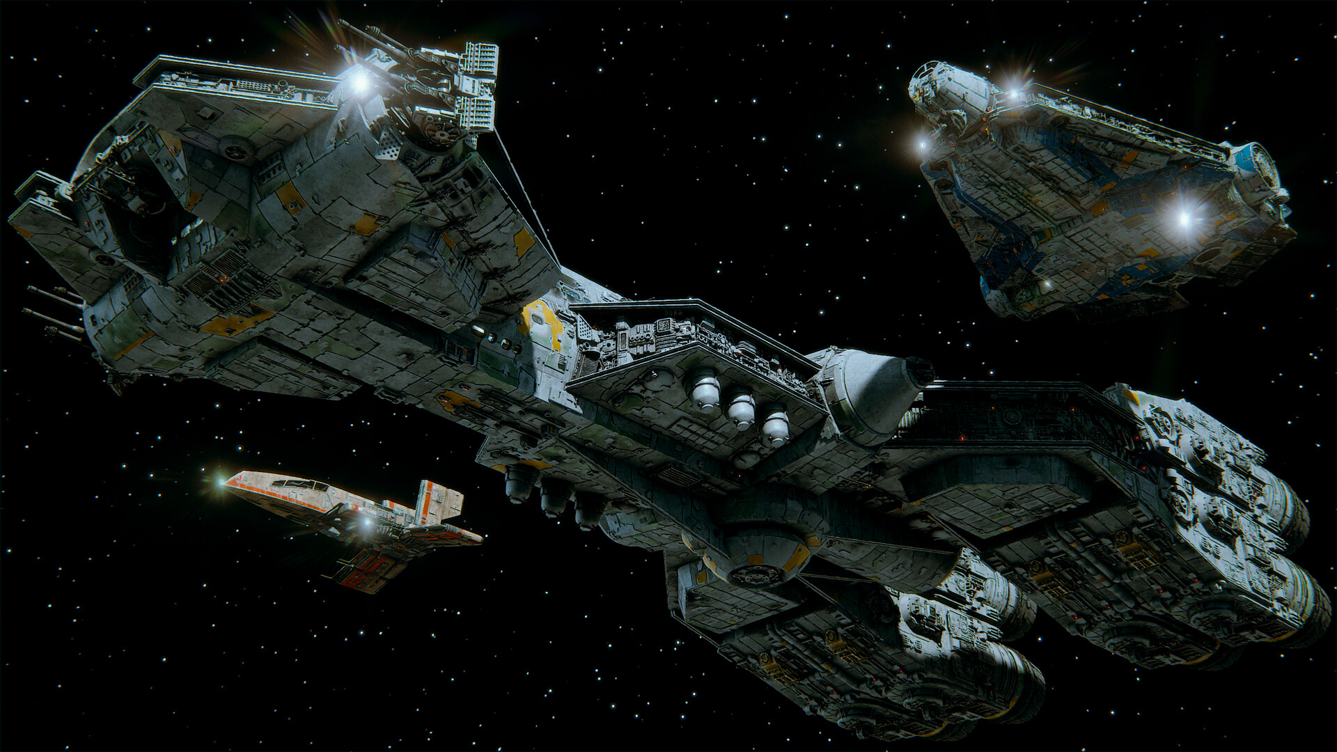 Howard Day - Corellian CR133 Frigate (Star Wars)