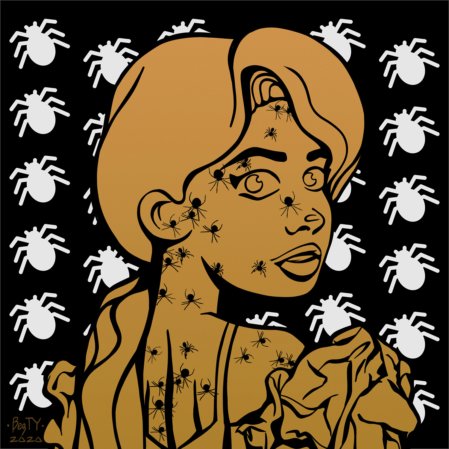 ArtStation - 31: crawl [inktober]