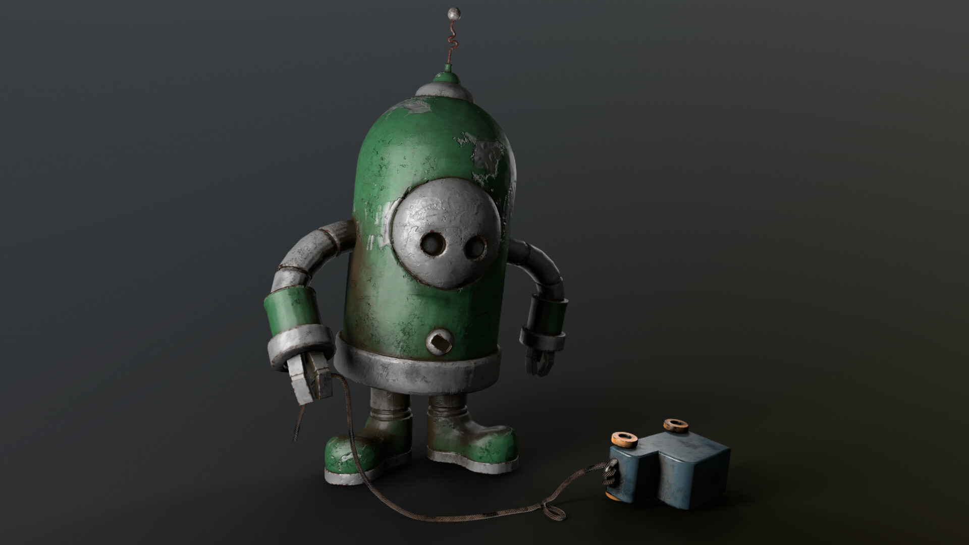 ArtStation - 3D Cartoon Robo