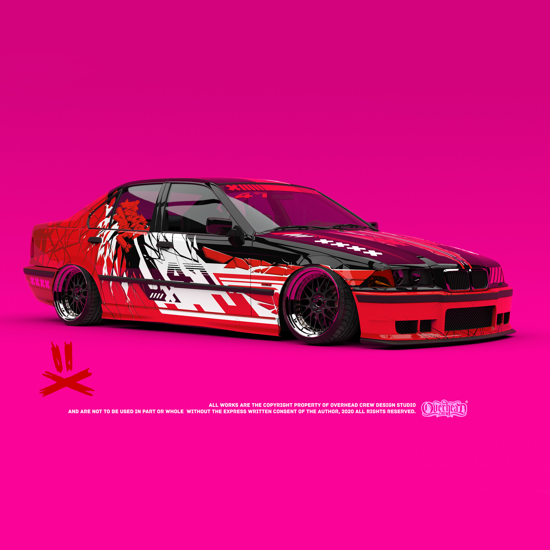 ArtStation - Livery design for Absurd Drive YouTube Channel
