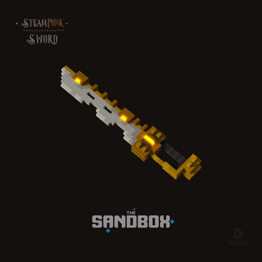 ArtStation - Sword - Steampunk