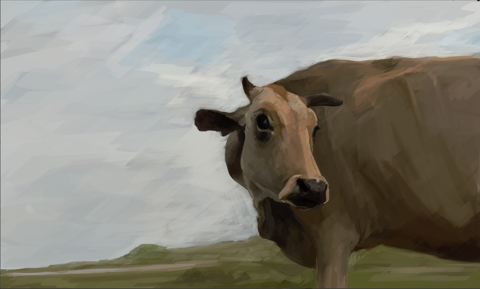 ArtStation - Cow studies