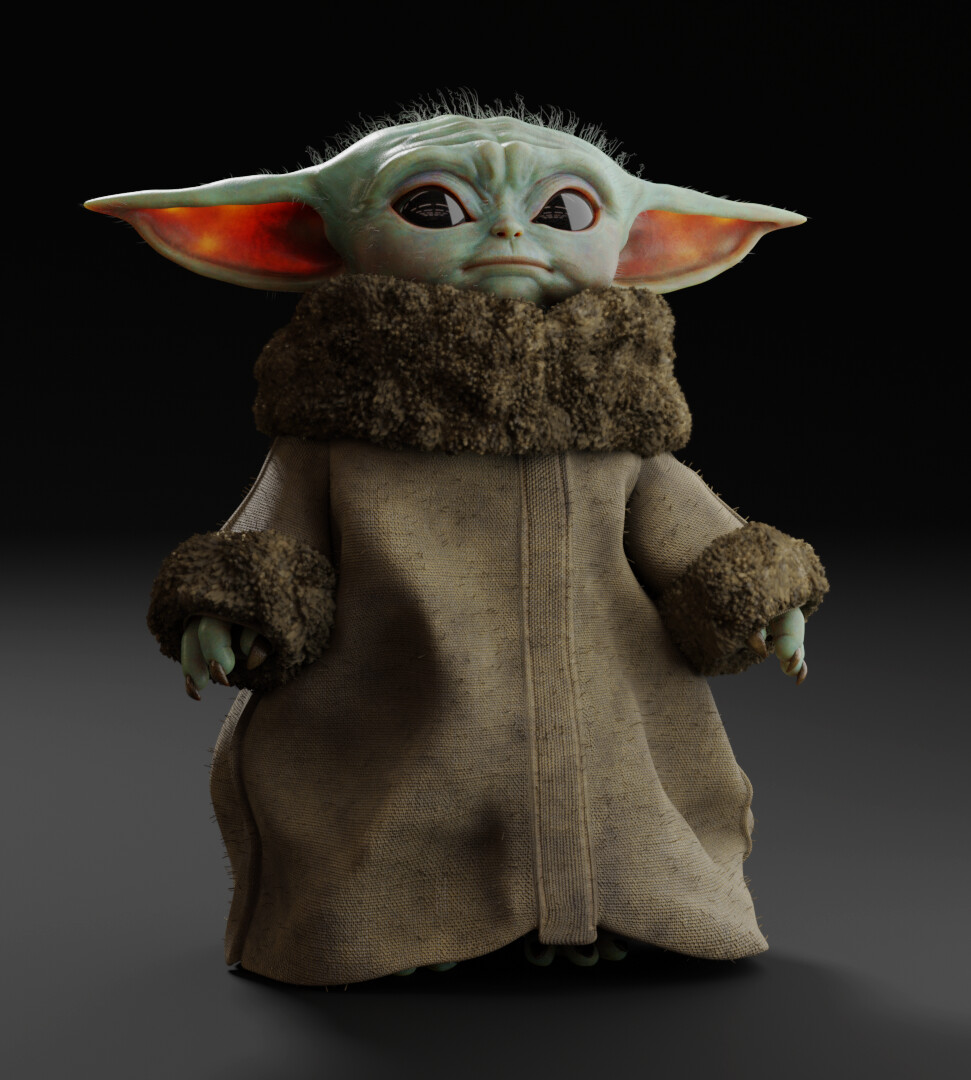 ArtStation - Baby Yoda