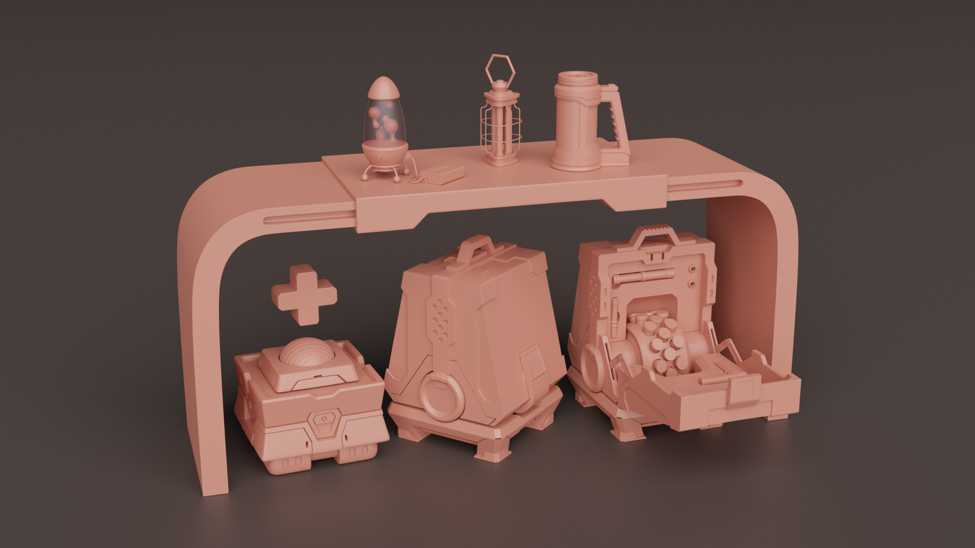 ArtStation - Sci-fi props