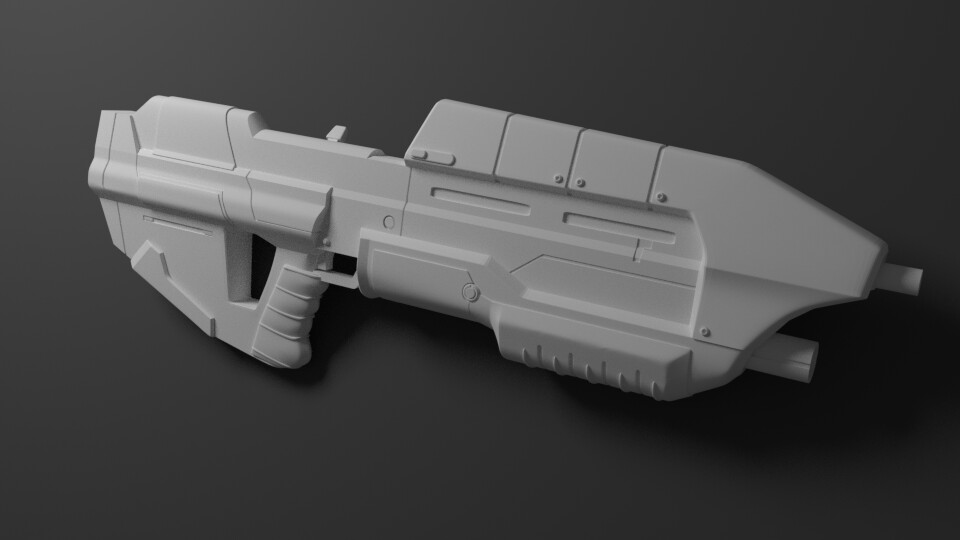 ArtStation - Halo Assault and Plasma Rifles