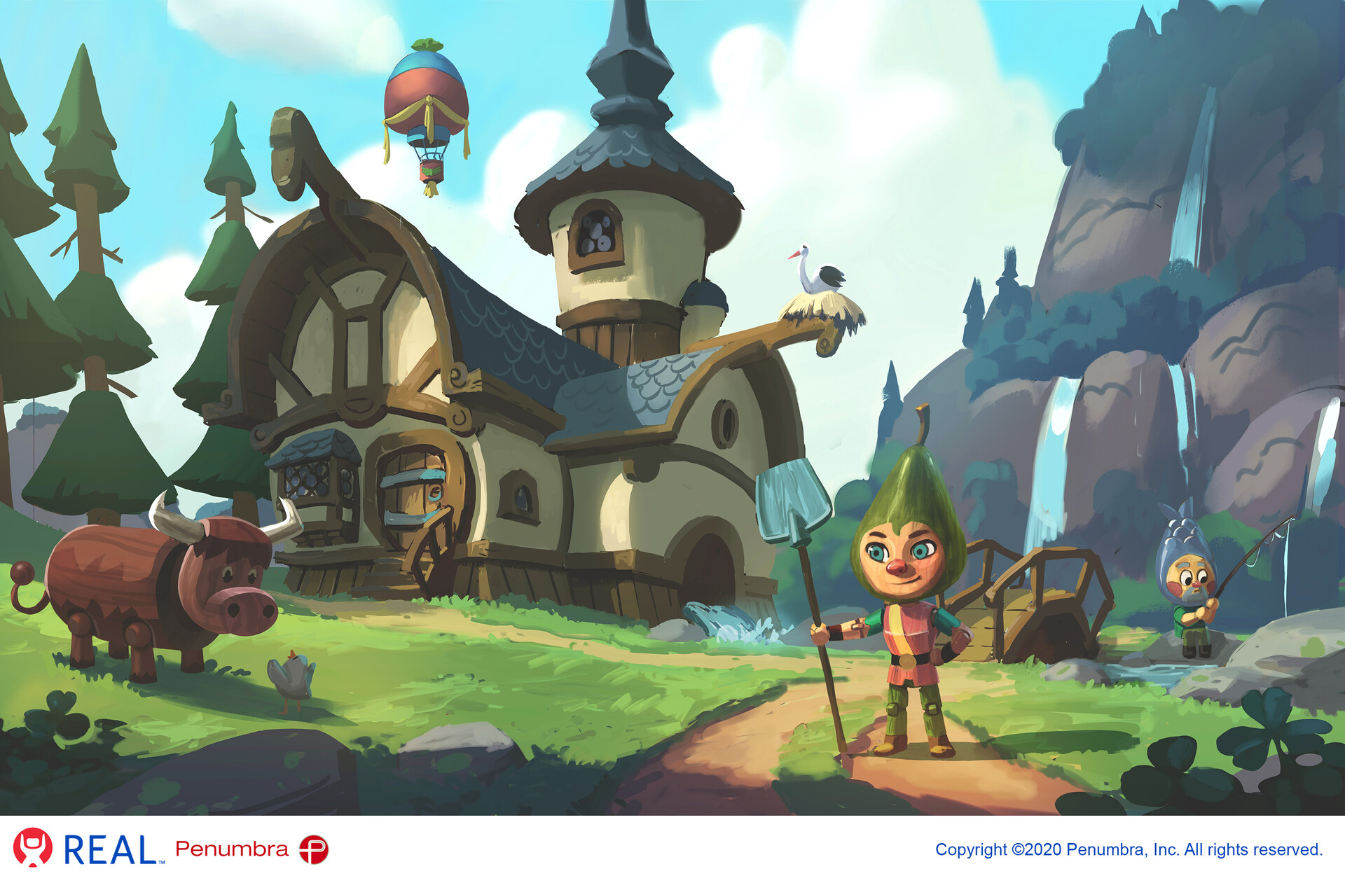 David Le Merrer - REAL system VR concepts art