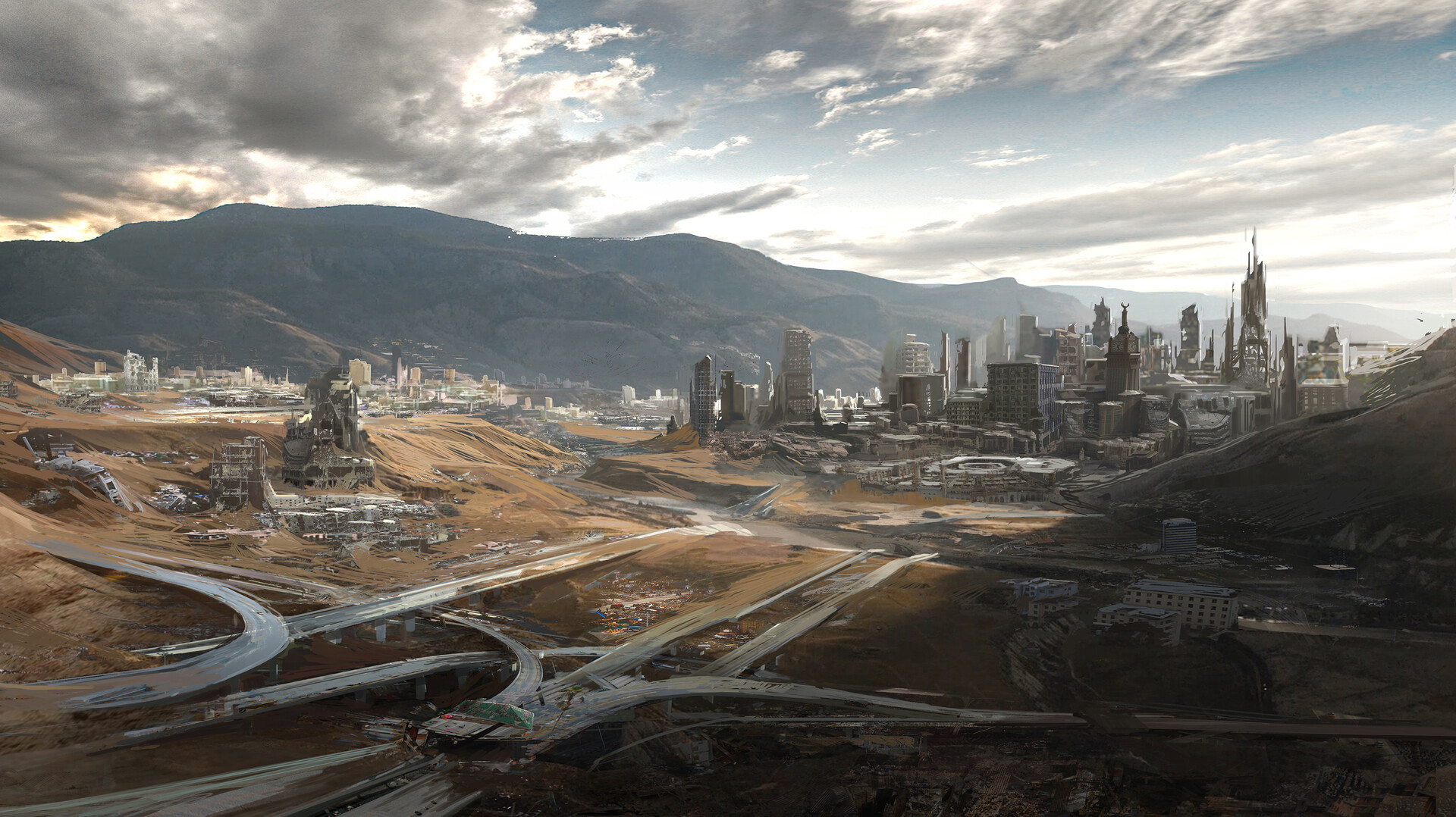 ArtStation - Environment Concept Art to establish the mood of Maze ...