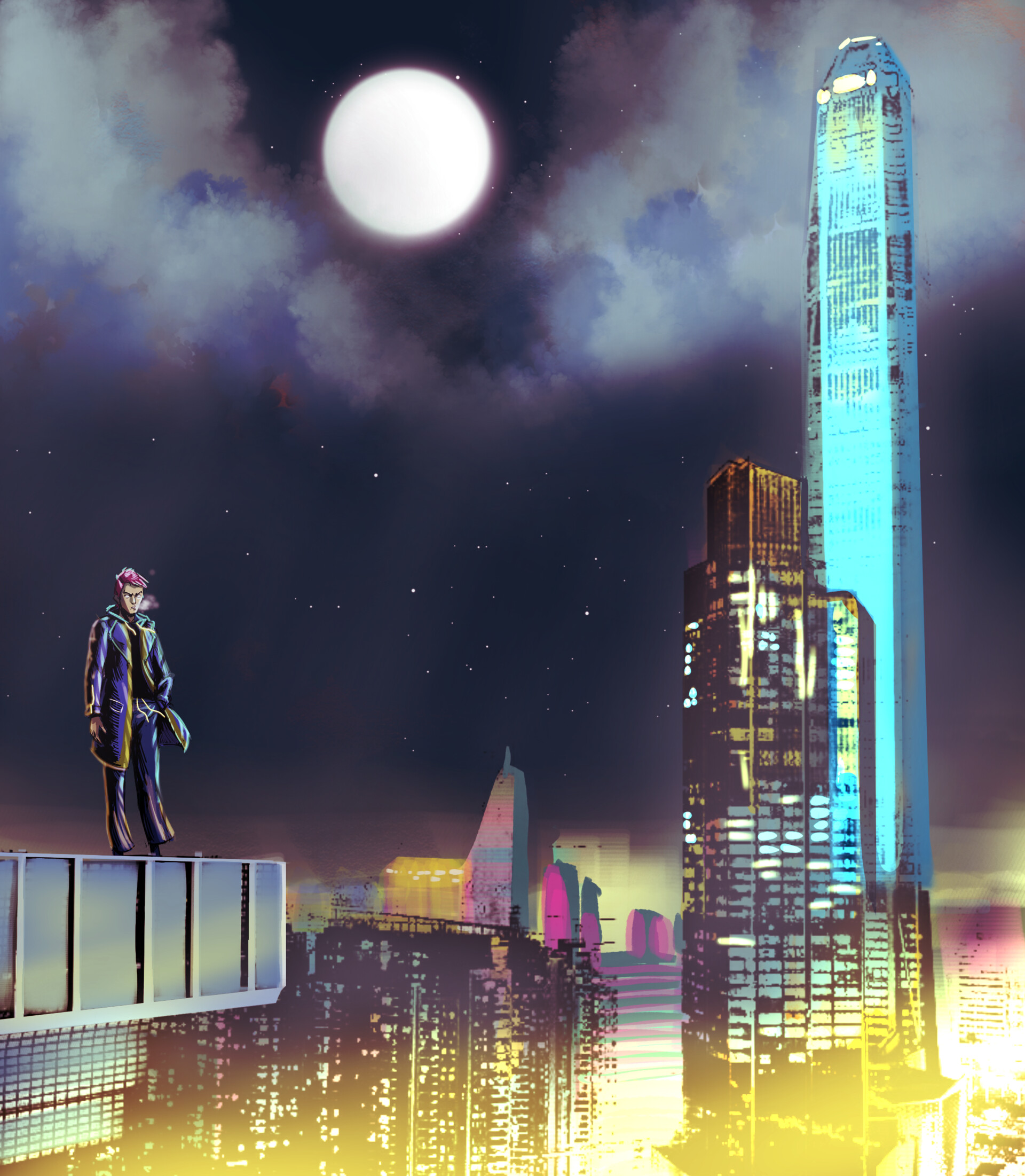 ArtStation - Out for some fresh air...