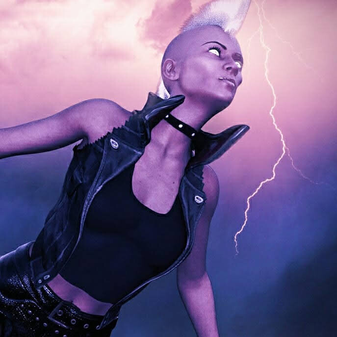 ArtStation - Character Model: Storm