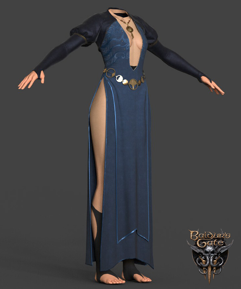 Archy Gansior Baldurs Gate 3 Mizora Dress