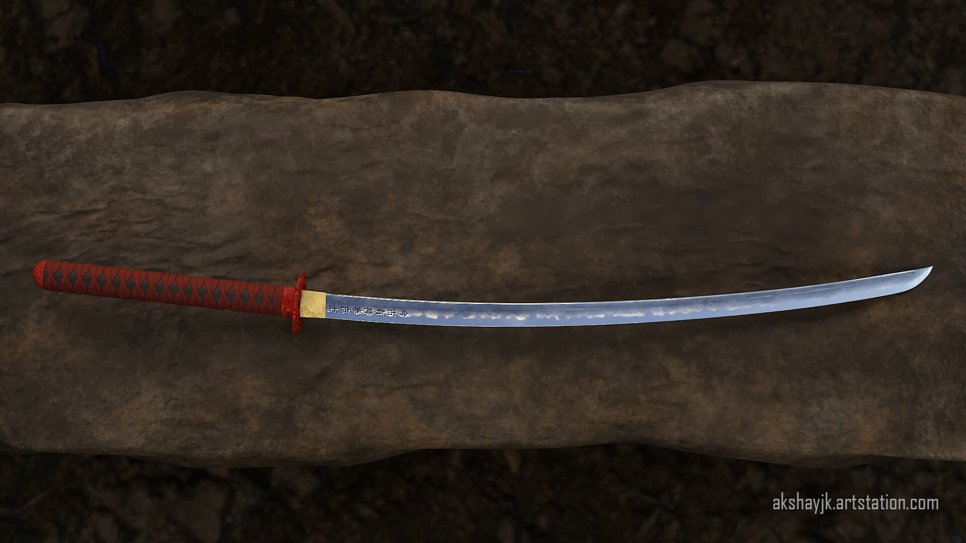 ArtStation - Samurai Sword