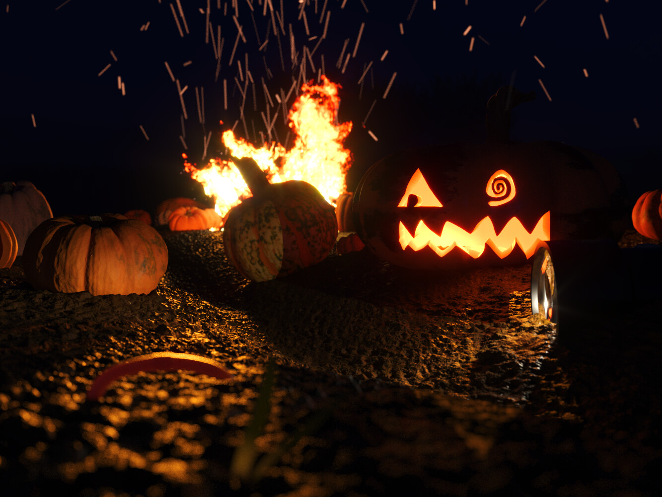 ArtStation - Pumpkin Patch