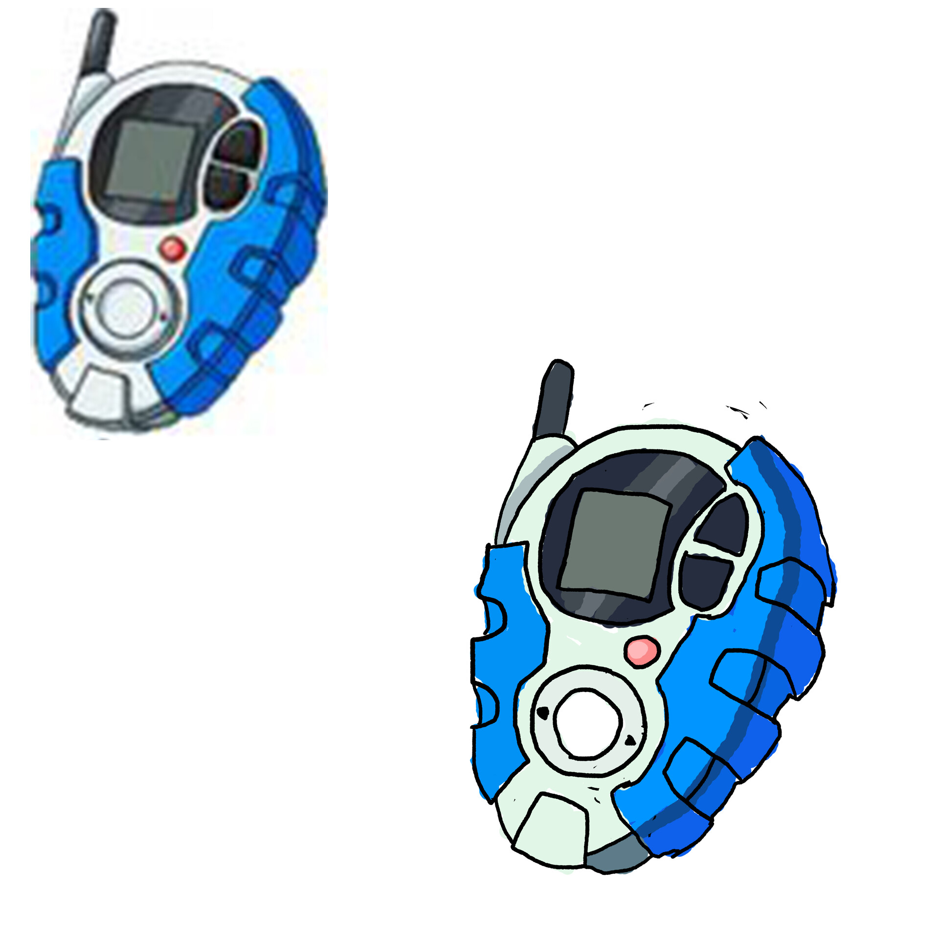 Morgan Evans - Digivice Drawing practice