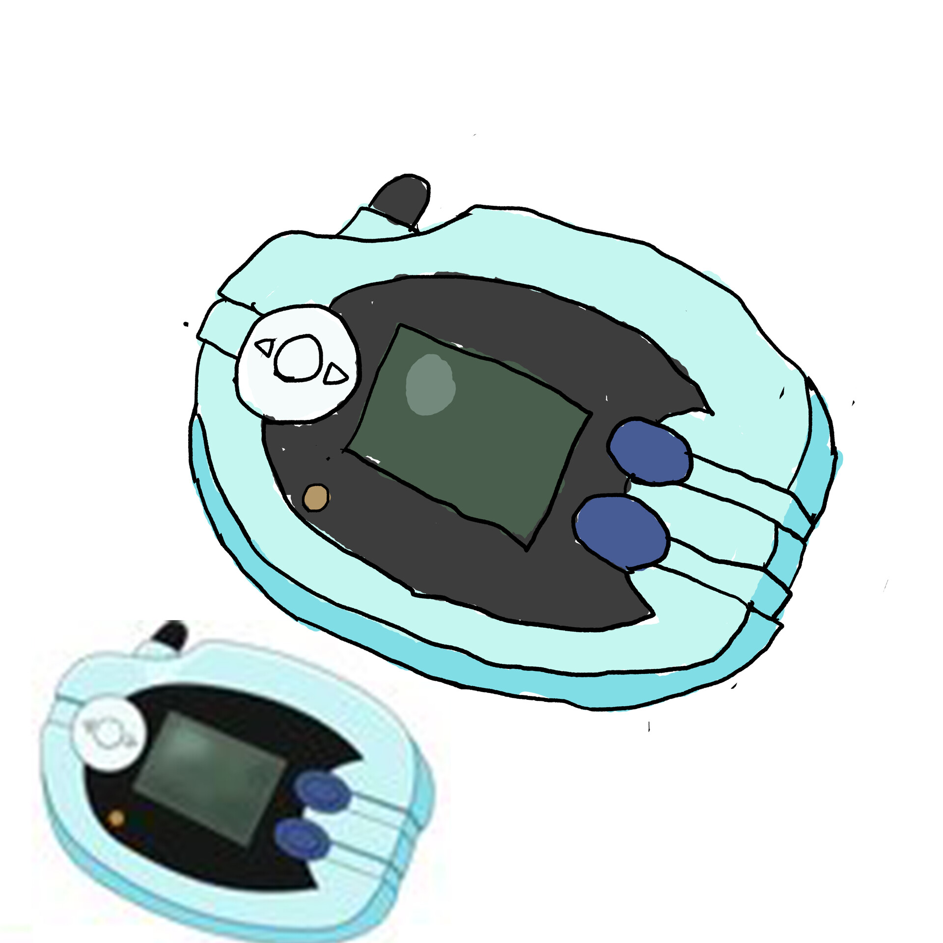 Morgan Evans - Digivice Drawing practice