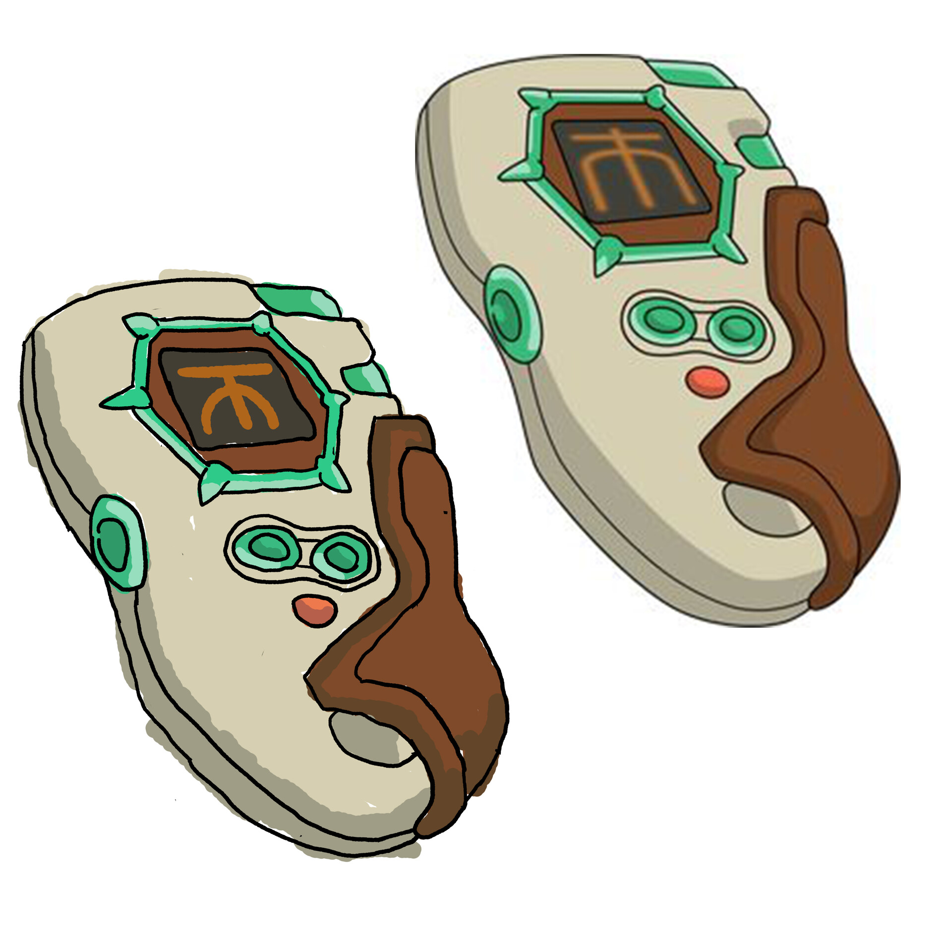 Morgan Evans - Digivice Drawing practice