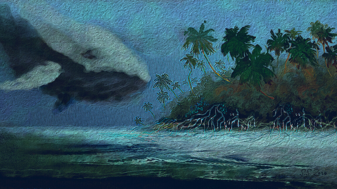 ArtStation - The Cursed Island