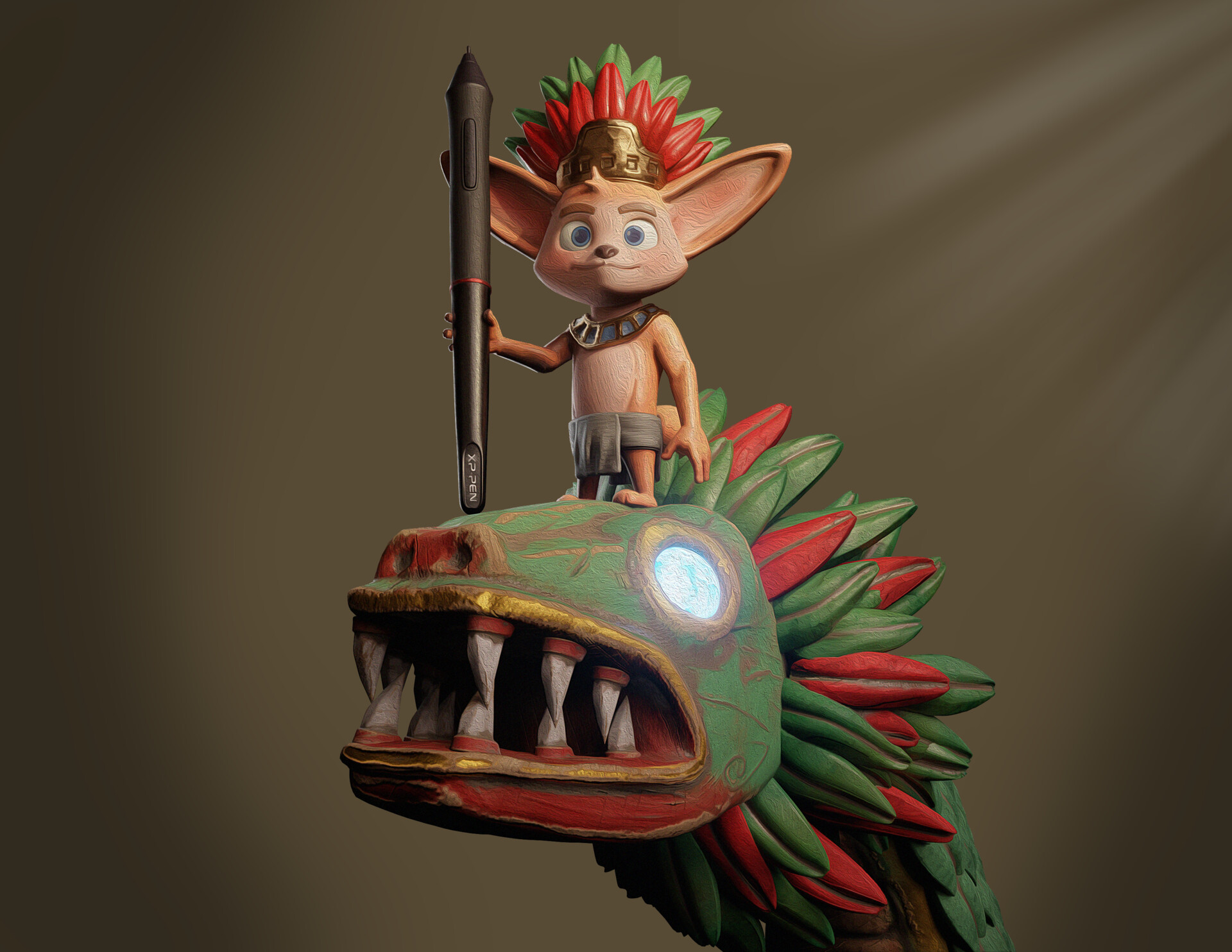 ArtStation - Aztec Fenix